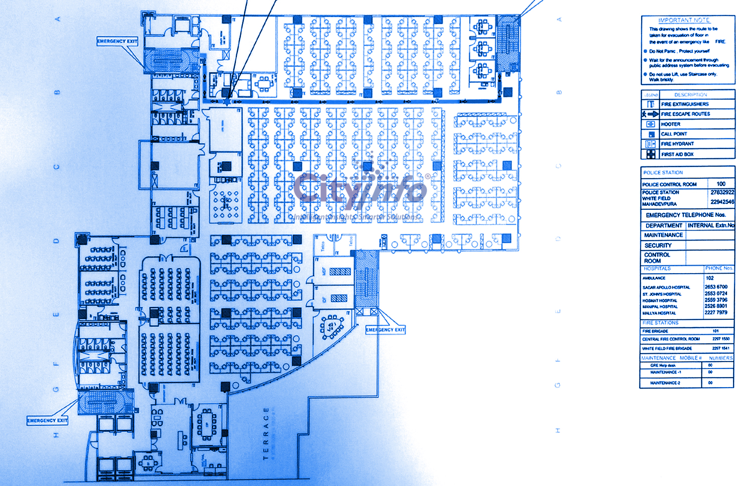 Fourth Floor - 42446 Sq.Ft in Salarpuria GR Tech Park - Akash (Wing B ...