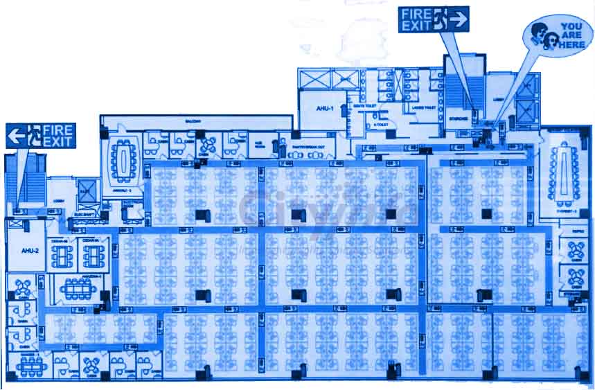 Third Floor - 26235 Sq.Ft in Salarpuria Softzone - Block C in ...